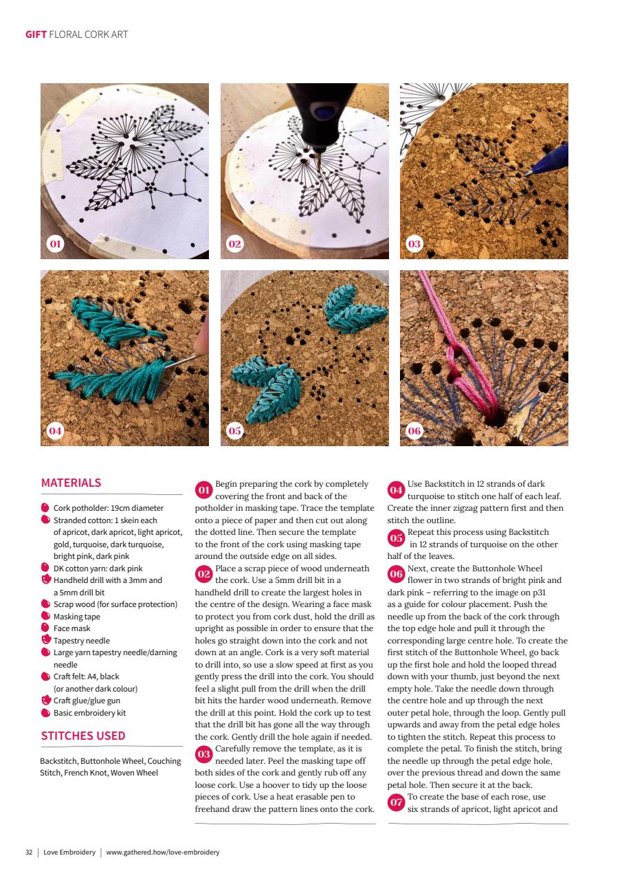 Love Embroidery Magazine Subscriptions and 53 Issue