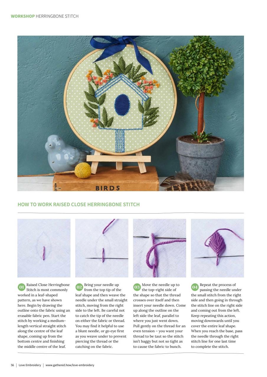 Love Embroidery Magazine Subscriptions and 53 Issue