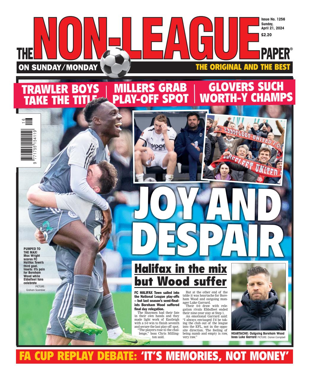 The Non-League Football Paper Magazine - 21st April 2024 Back Issue