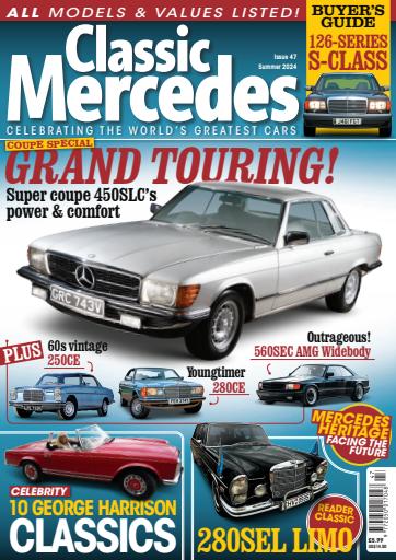 Classic Mercedes Magazine Subscriptions and Issue 47 Issue