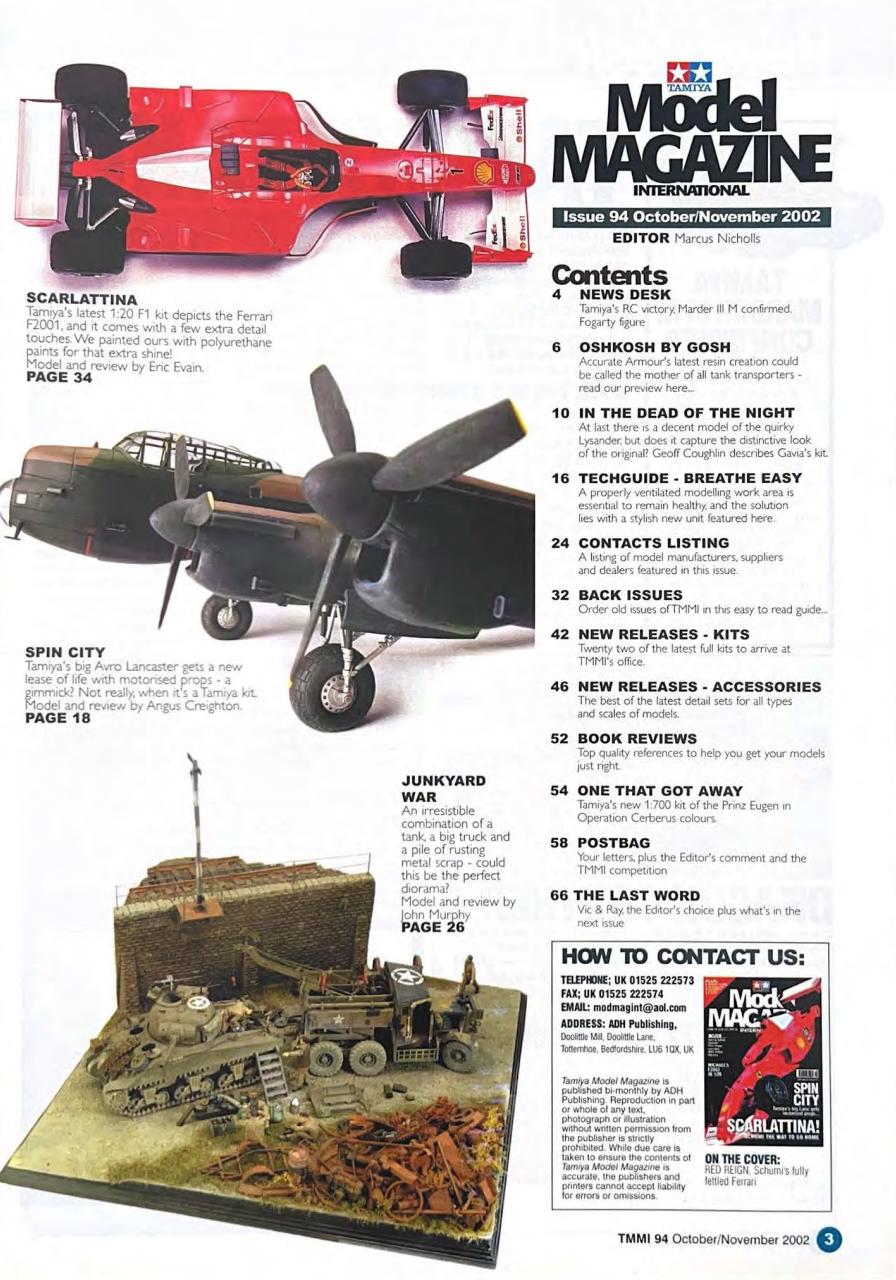 Tamiya Model Magazine - 094 Back Issue