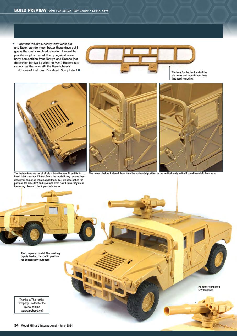 Model Military International Magazine Subscriptions and 218 Issue