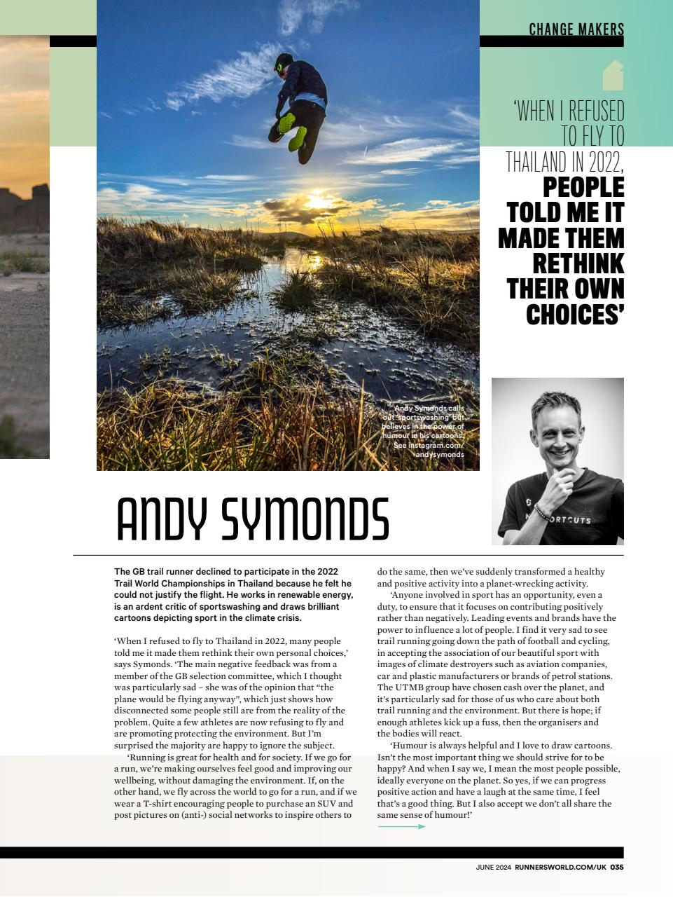 Runner's World Magazine Subscriptions and Jun-24 Issue