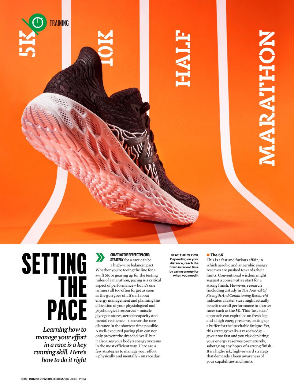 Runner's World Magazine Subscriptions and Jun-24 Issue