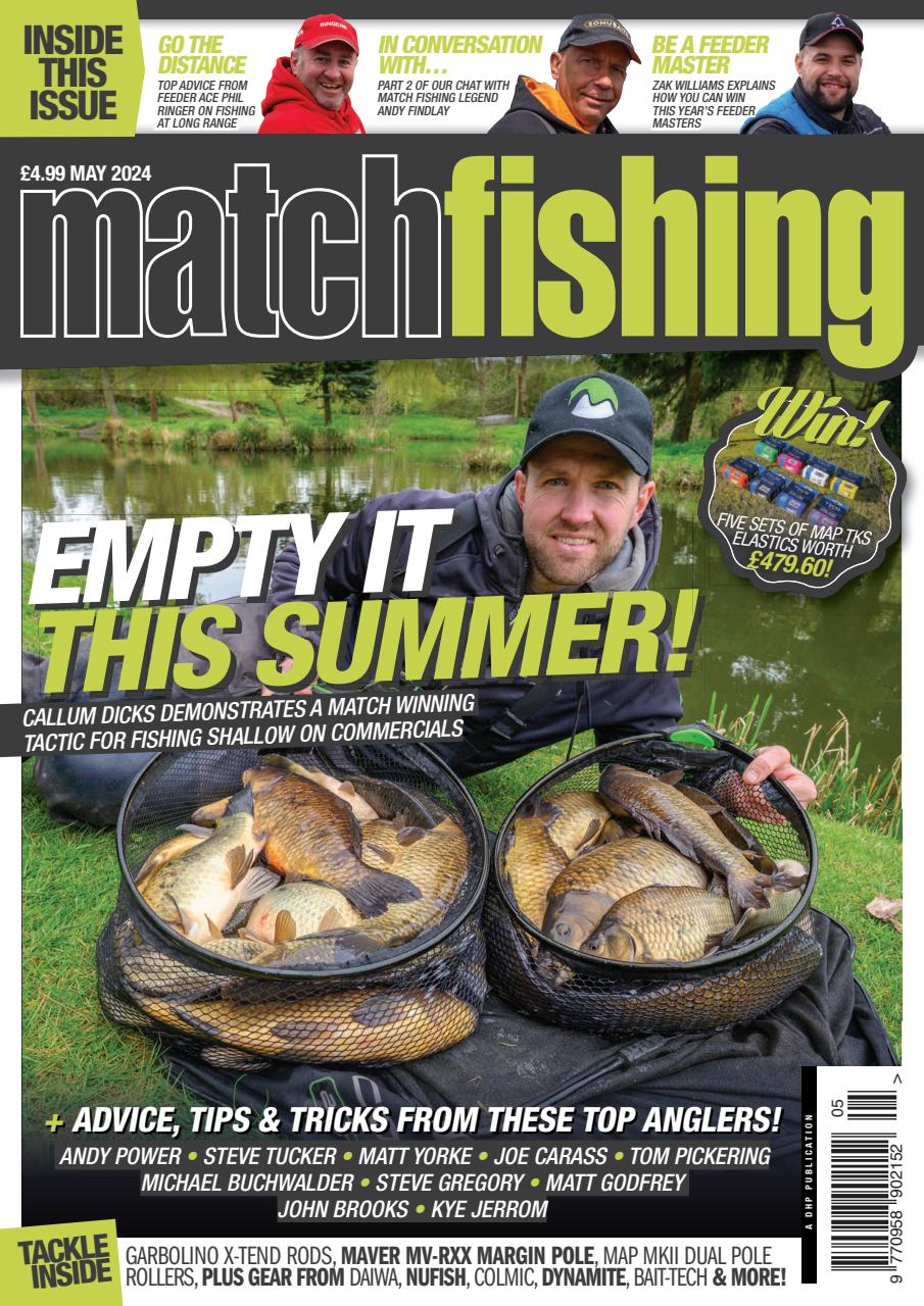 Match Fishing Magazine Subscriptions and May 2024 Issue