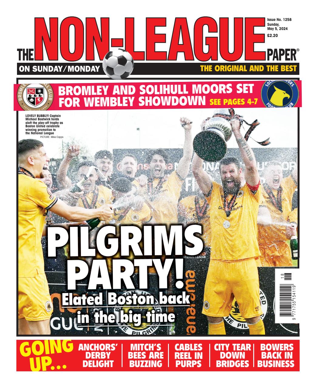 The Non-League Football Paper Magazine - 5th May 2024 Back Issue