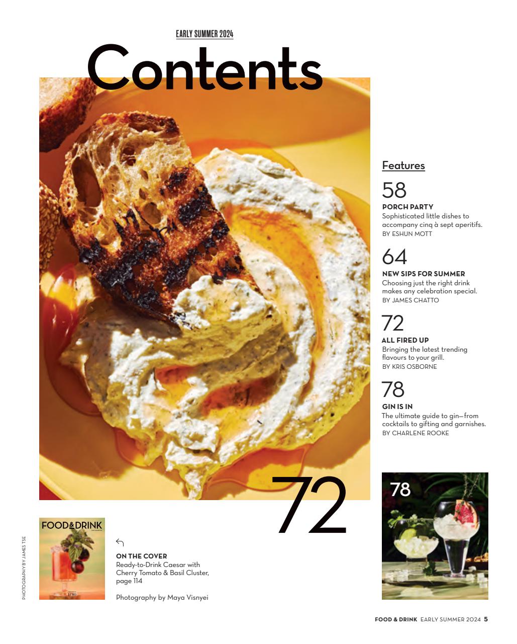 LCBO Food & Drink Magazine - Early Summer 2024 Back Issue