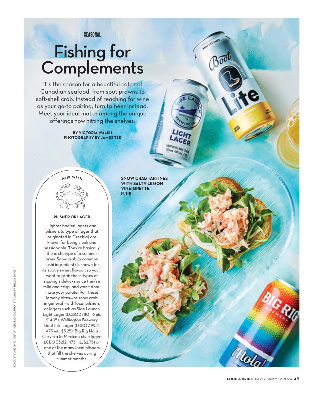LCBO Food & Drink Magazine Subscriptions and Early Summer 2024 Issue