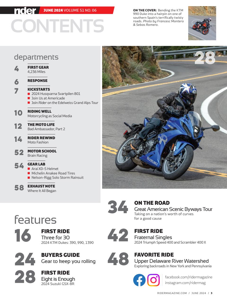 Rider Magazine - June 2024 Back Issue