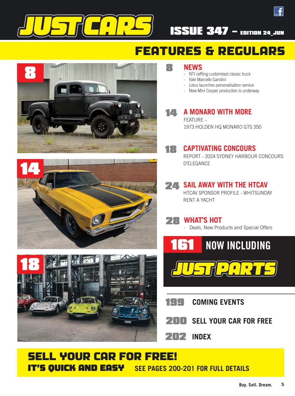 JUST CARS Magazine Subscriptions and 24-12 Issue