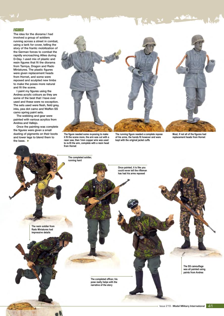Military Modelling International Magazine Subscriptions and 219 Issue