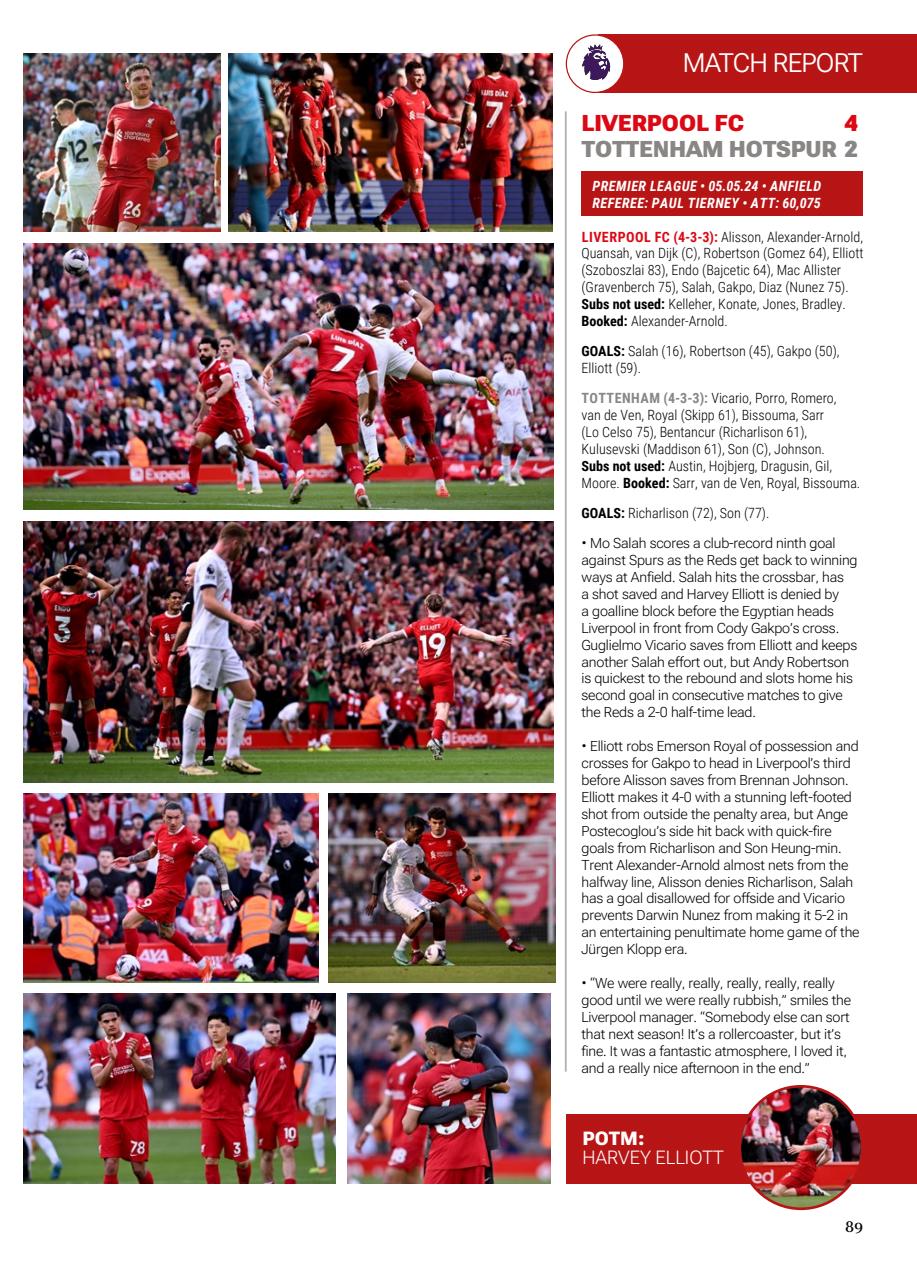 Liverpool FC Programmes Subscriptions and vs Wolverhampton Wanderers 23 ...