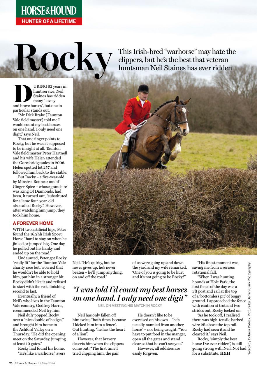 Horse & Hound Magazine - 23 May 2024 Back Issue
