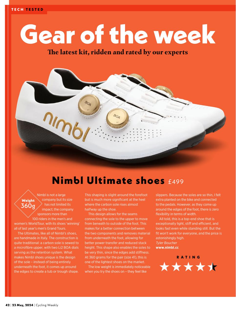 Cycling Weekly Magazine - 23 May 2024 Back Issue