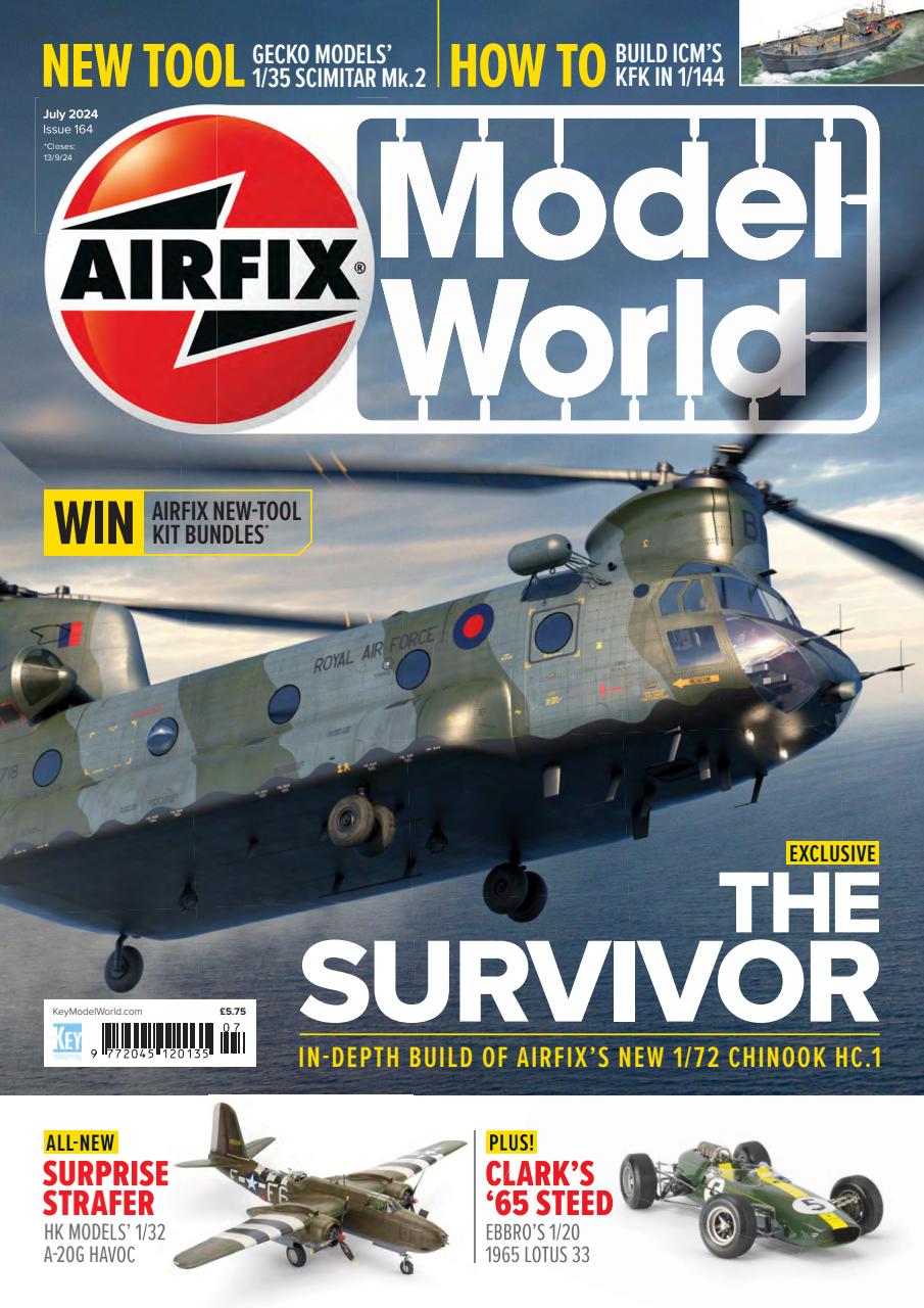 Airfix Model World Magazine Subscriptions and July 2024 Issue