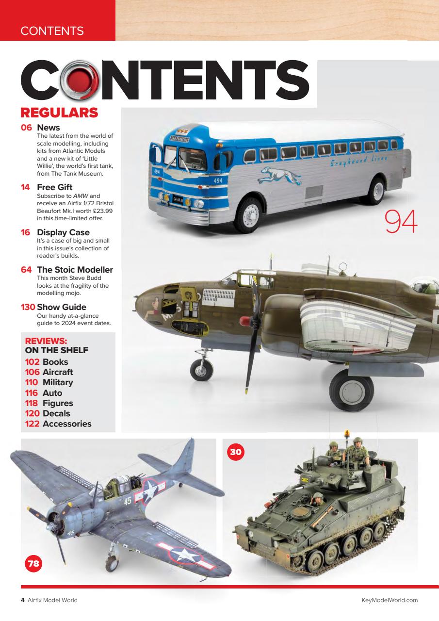 Airfix Model World Magazine Subscriptions and July 2024 Issue