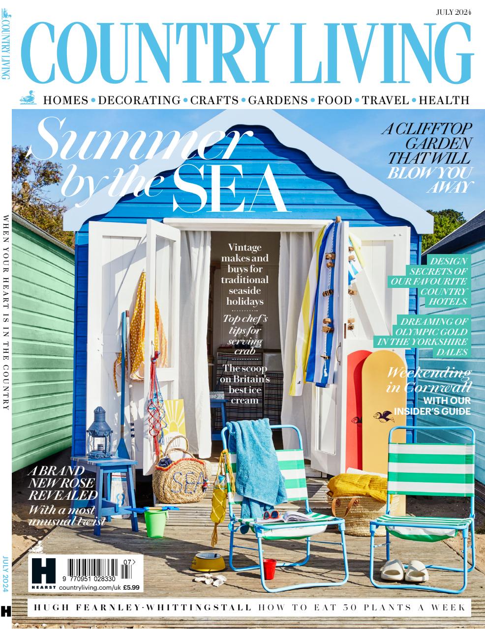 Country Living Magazine Subscriptions and Jul-24 Issue