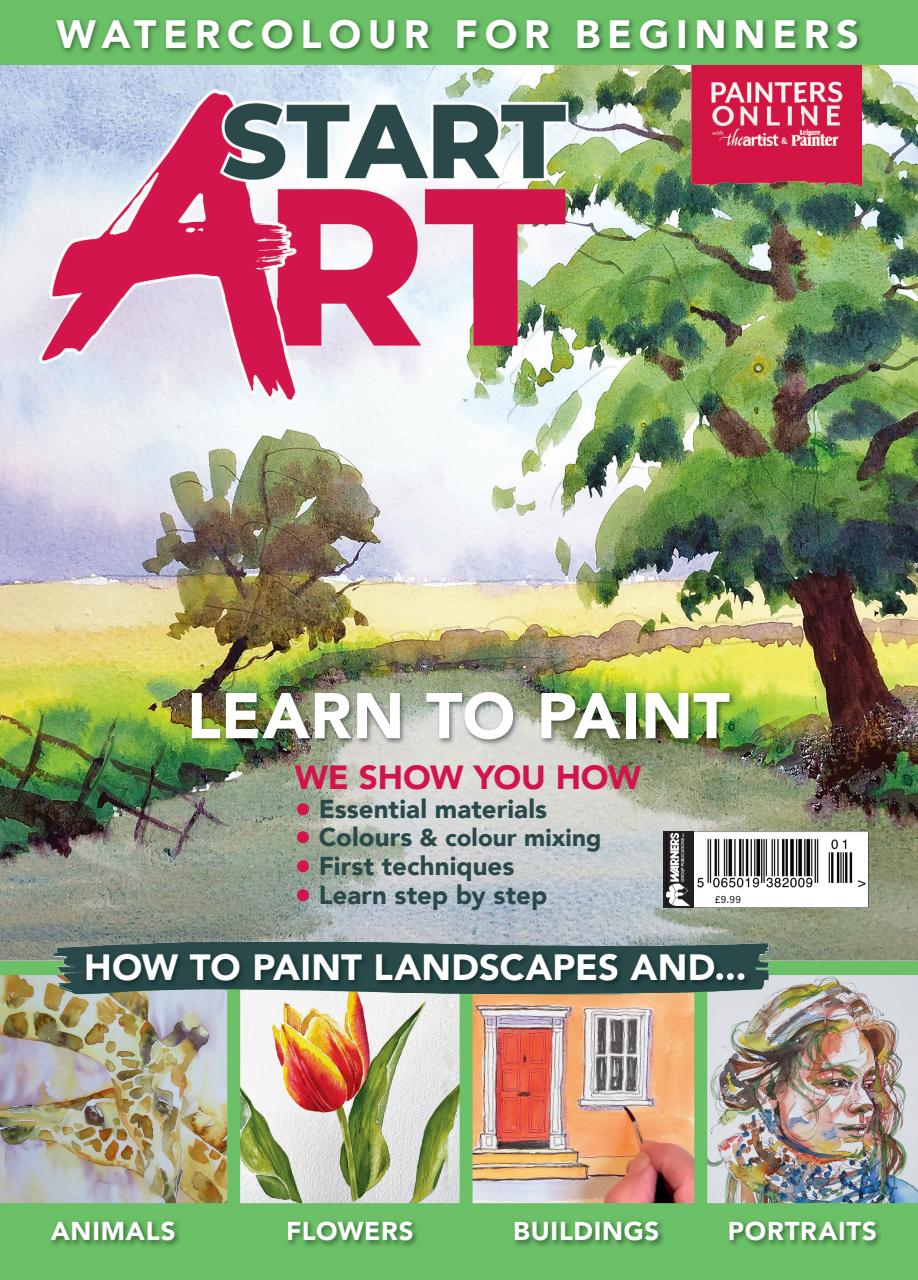 Start Art Magazine - Watercolour 2024 Back Issue