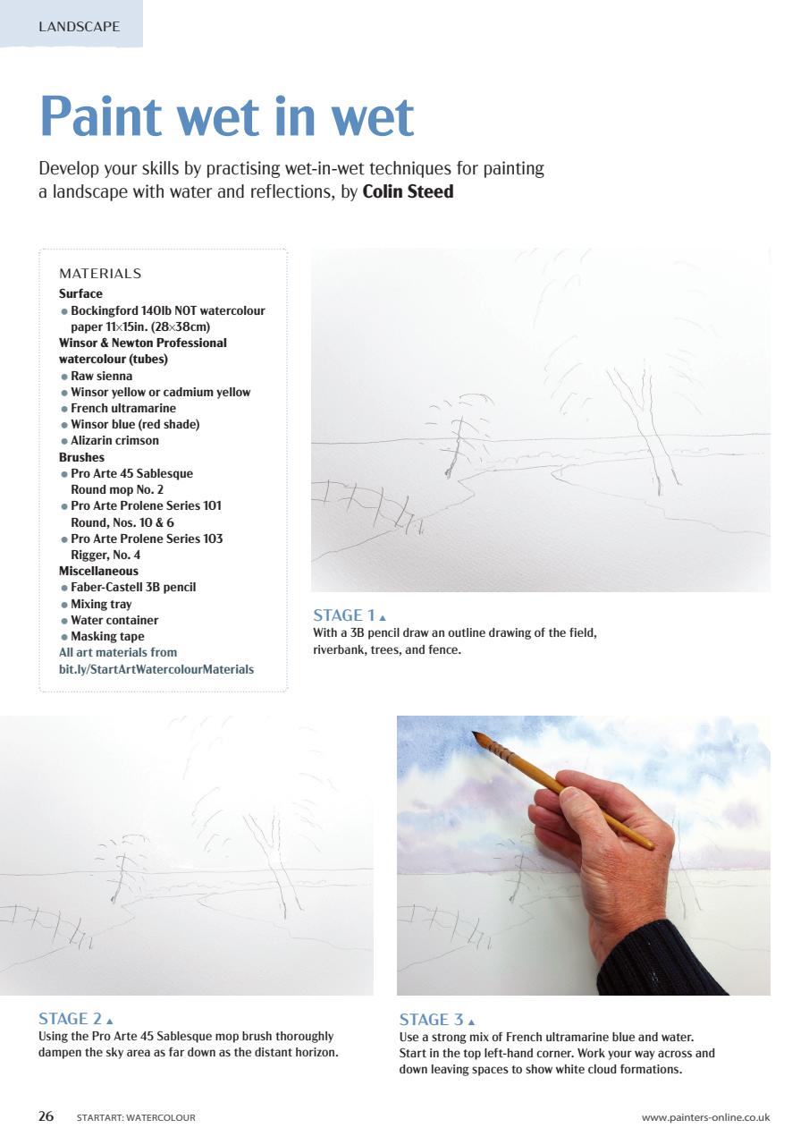 Start Art Magazine - Watercolour 2024 Back Issue