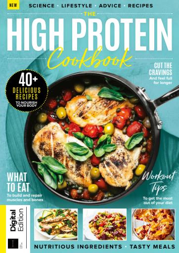 Lifestyle Bookazine - High Protein Recipe Book First Edit Back Issue