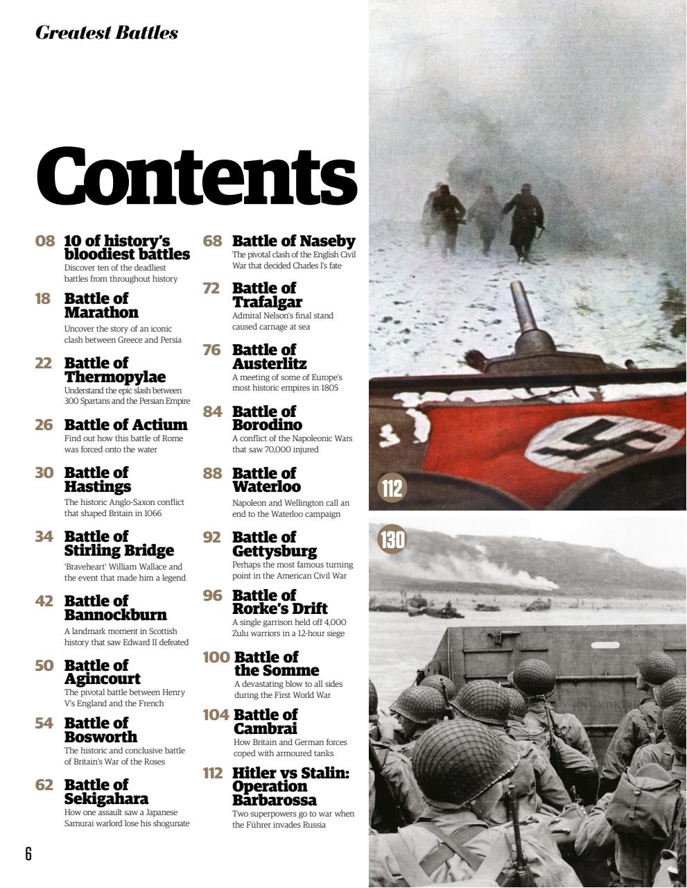 About History Bookazine - All About History Book of Greatest Battles ...