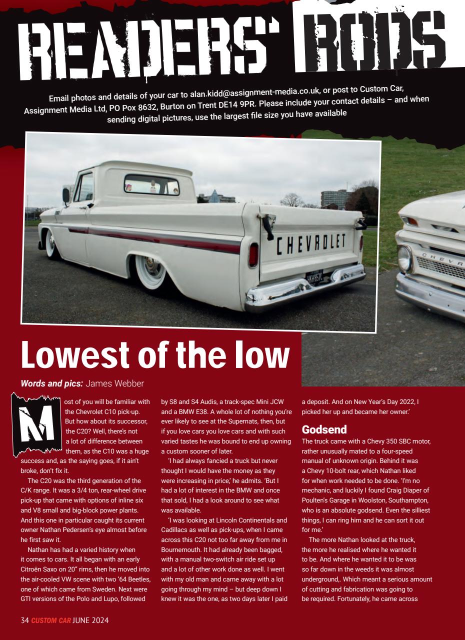 Custom Car Magazine Subscriptions and July 2024 Issue