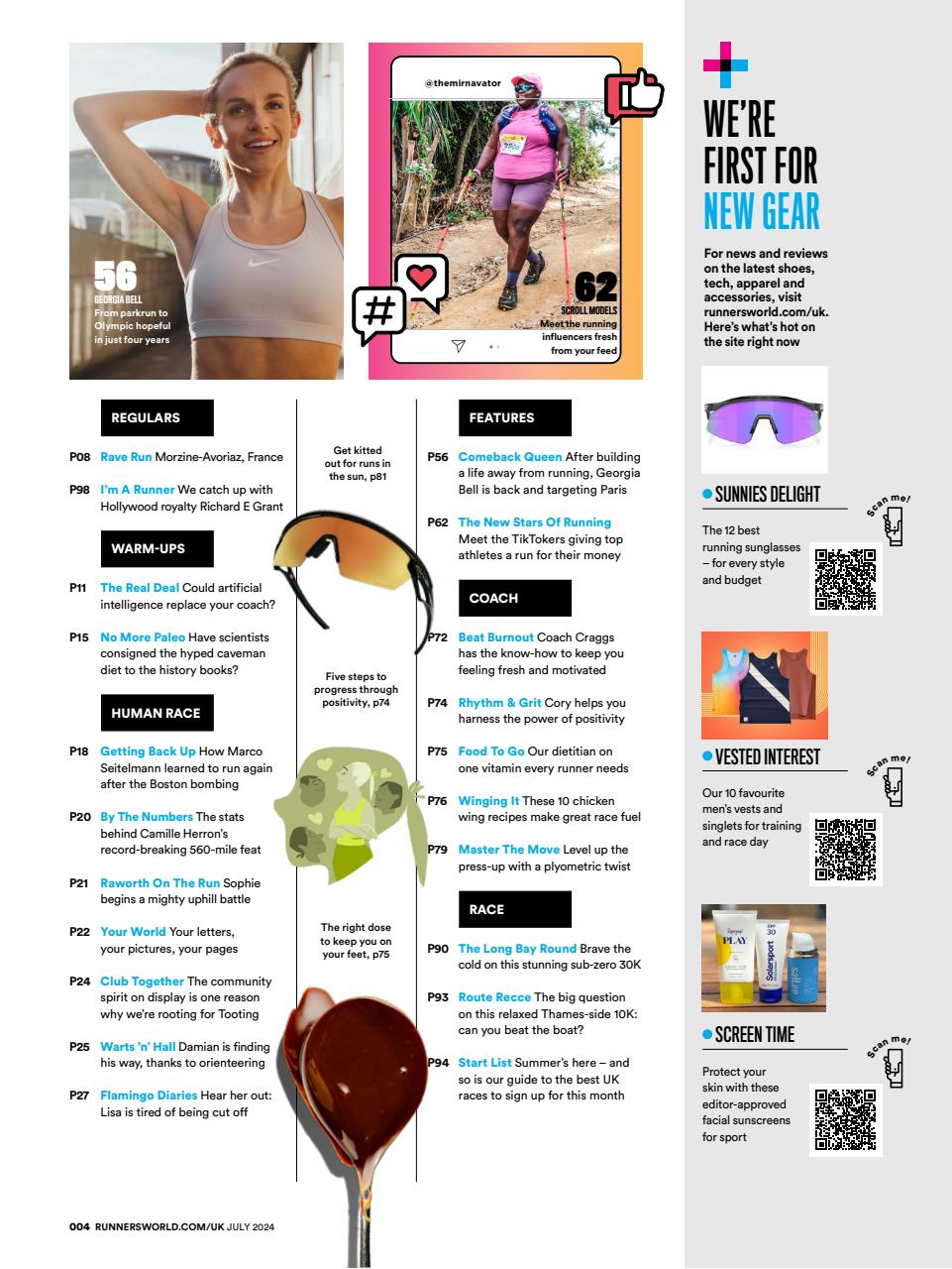 Runner's World Magazine Subscriptions and Jul-24 Issue