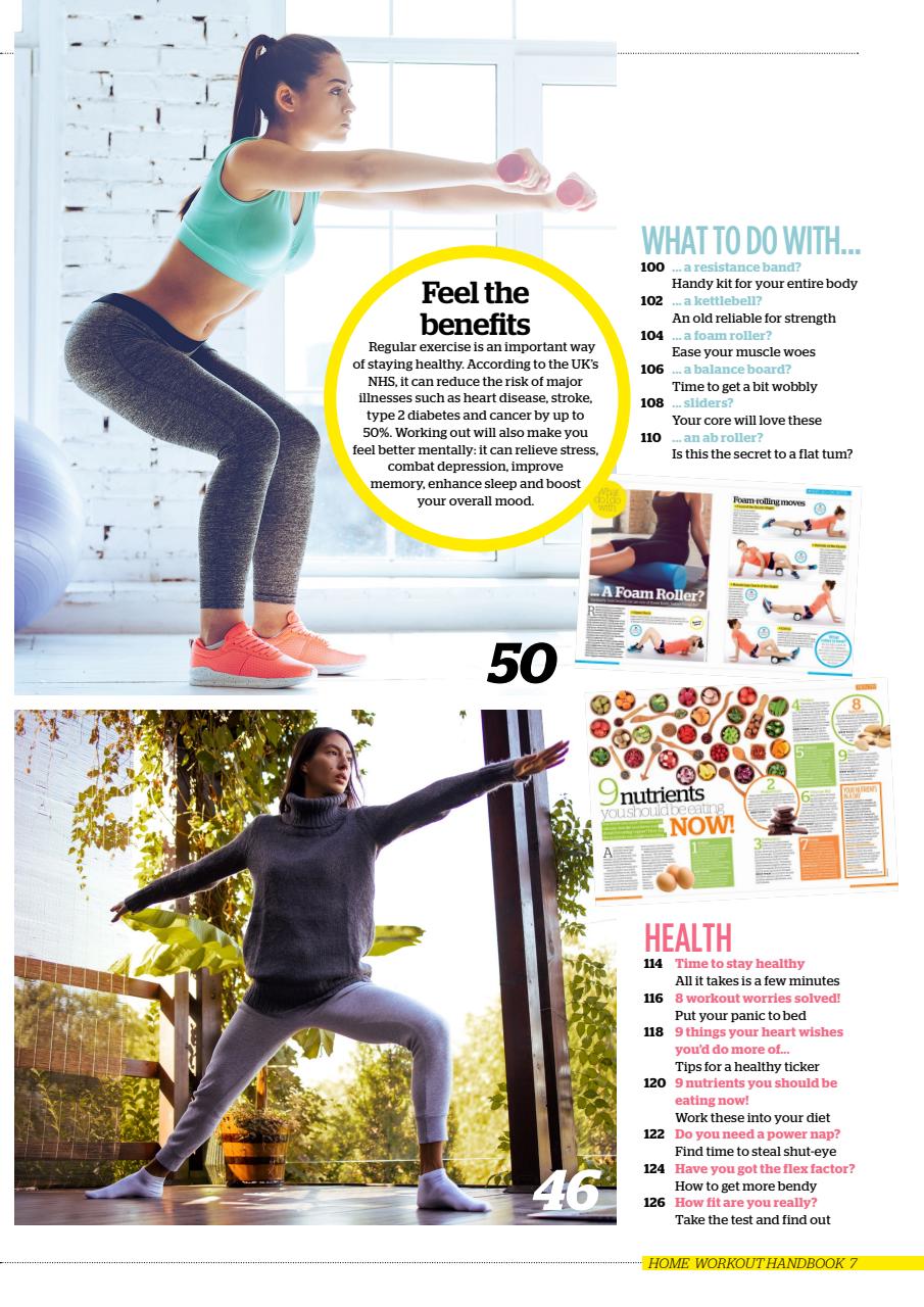 Lifestyle Bookazine - Home Workout Handbook Fourth Editio Back Issue