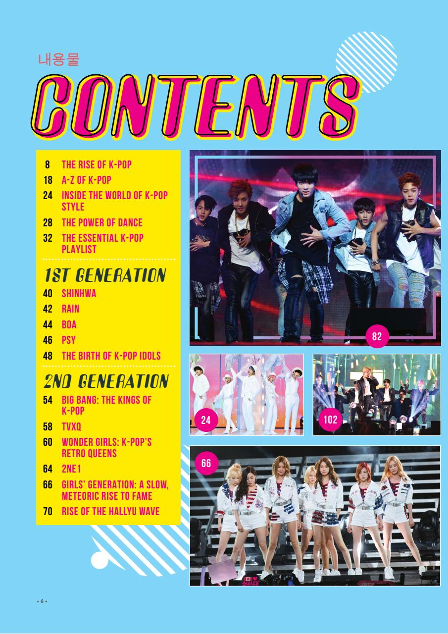 Music Magazine - Story of K-Pop Third Edition Back Issue