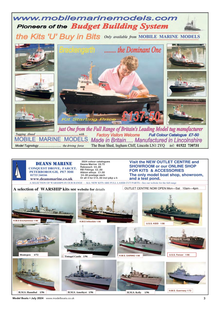 Model Boats Magazine - July 2024 Back Issue