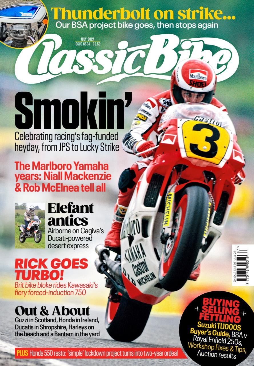 Classic Bike Magazine Subscriptions and Jul-24 Issue