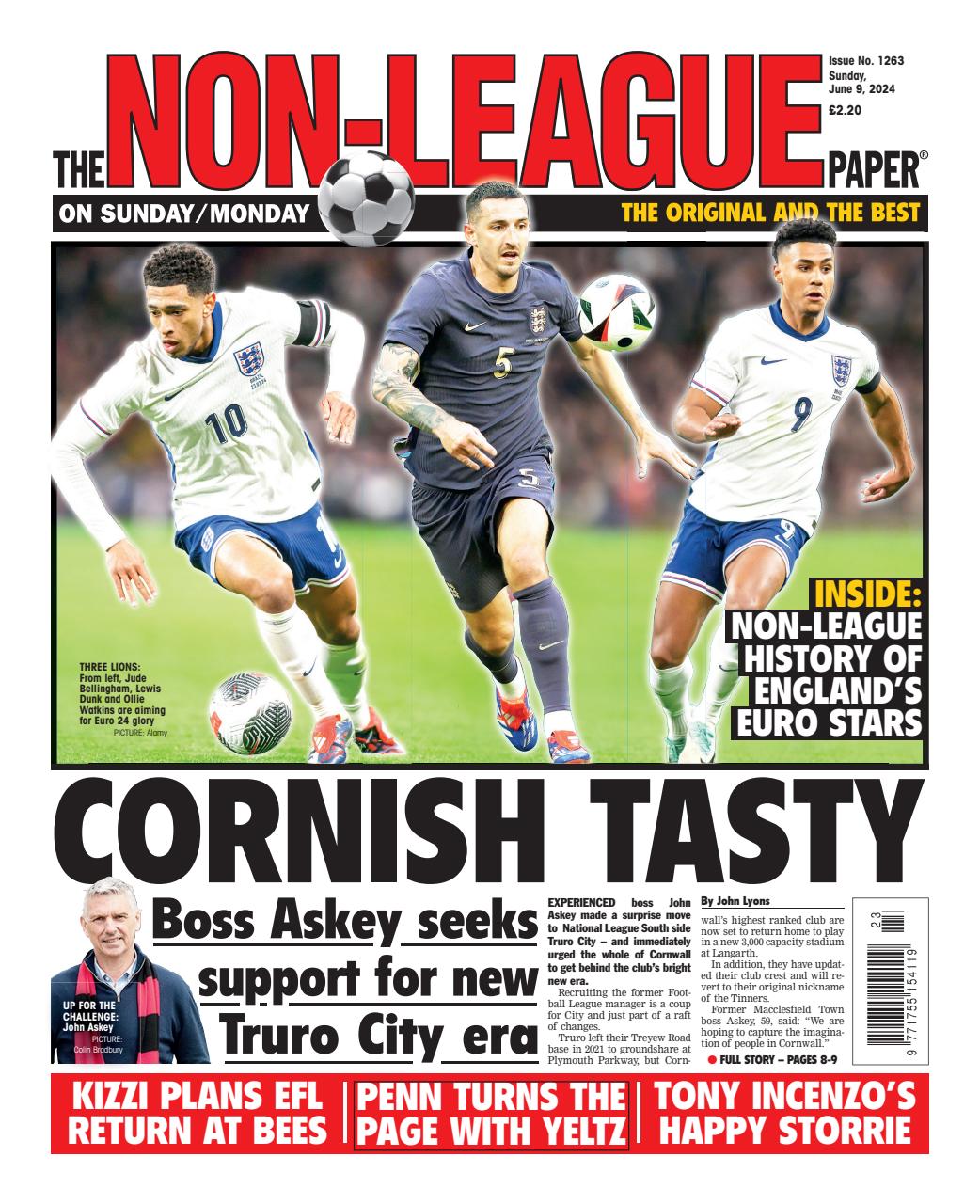 The Non-League Football Paper Magazine - 9th June 2024 Back Issue