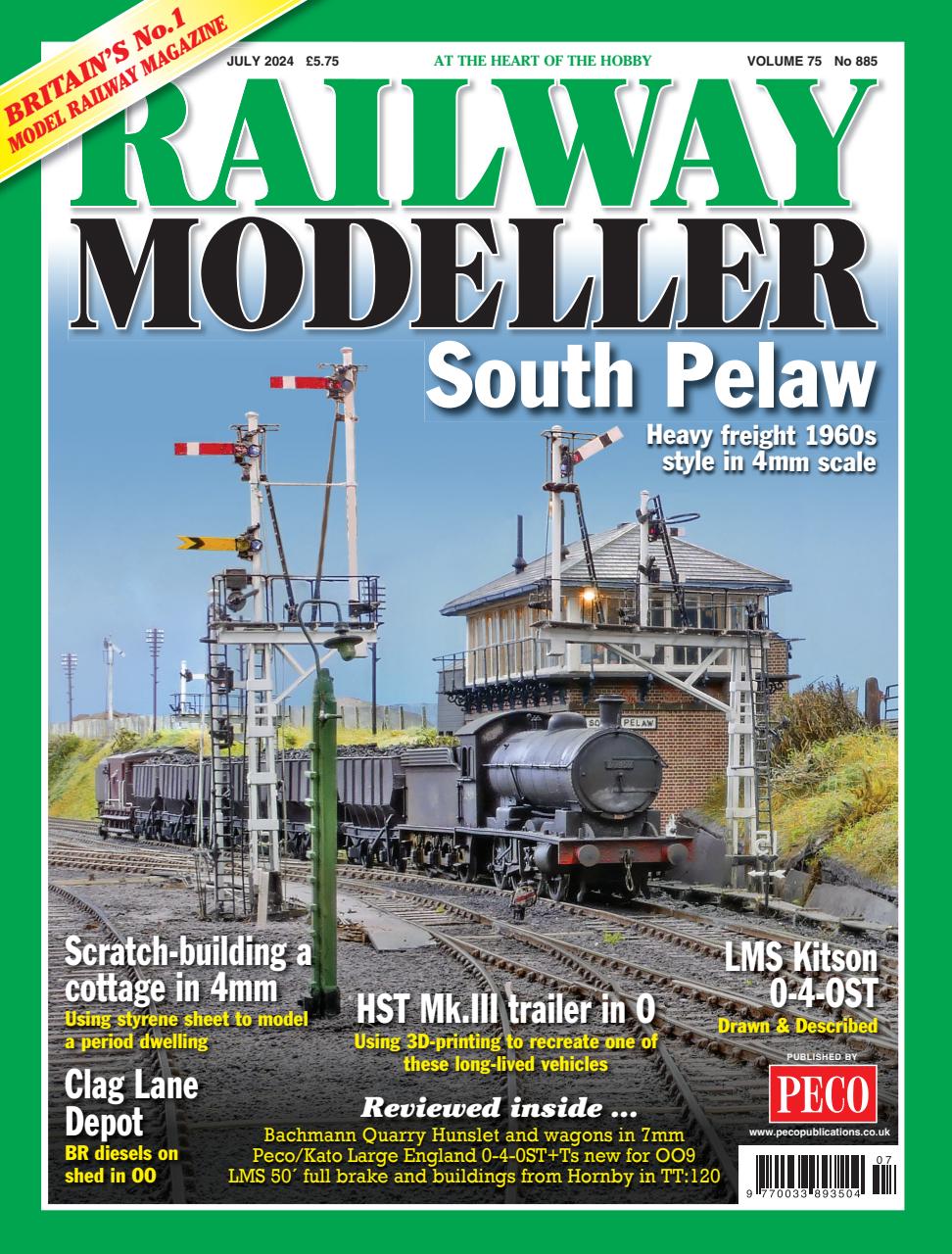 Railway Modeller Magazine Subscriptions and July 2024 Issue
