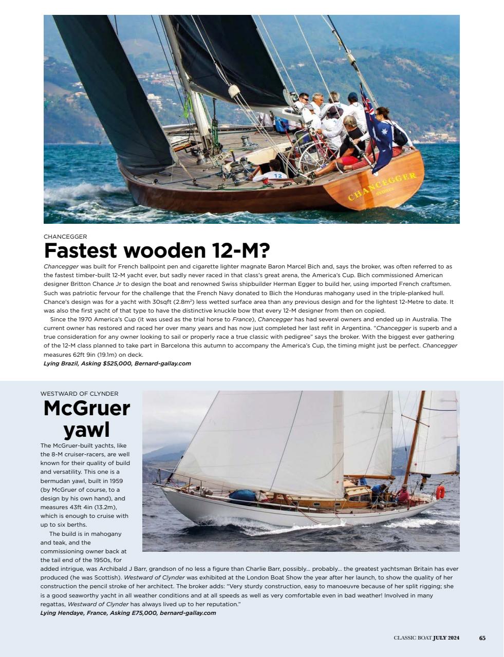 Classic Boat Magazine - Jul-24 Back Issue