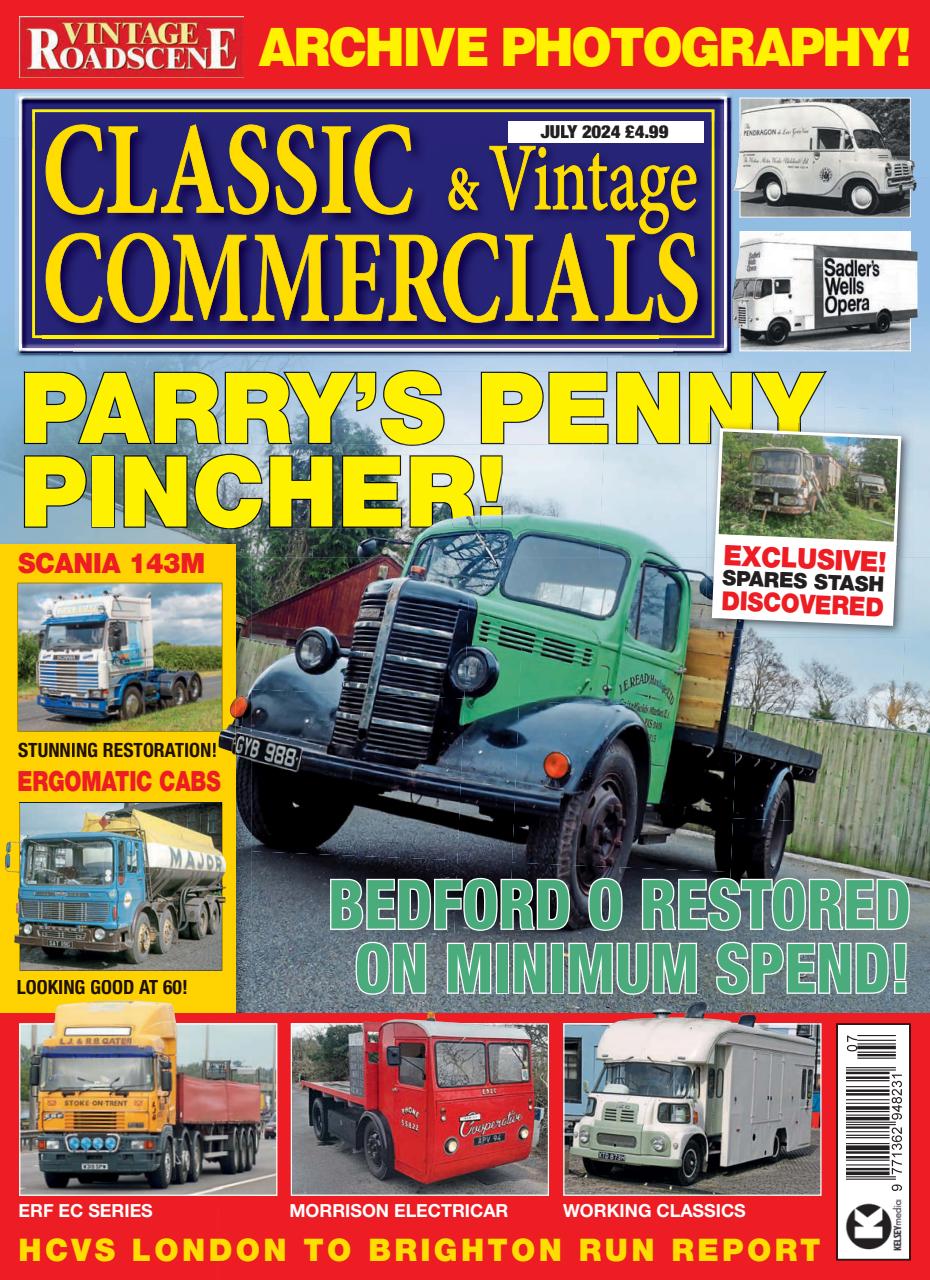 Classic & Vintage Commercials Magazine Subscriptions and Jul-24 Issue