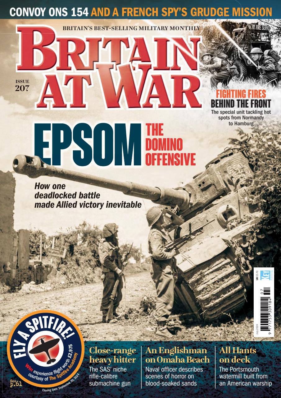 Britain at War Magazine - Juy 2024 Edición anterior