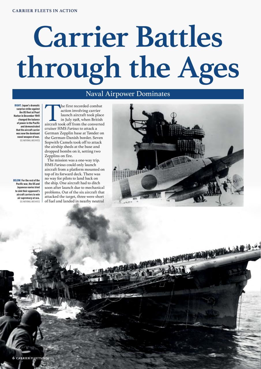Combat Aircraft Journal Magazine - Carrier Fleets 2024 Special Issue
