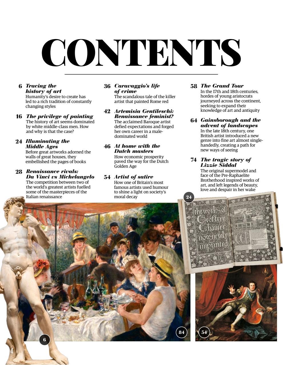 About History Bookazine - All About History History of Art First Edition Back Issue