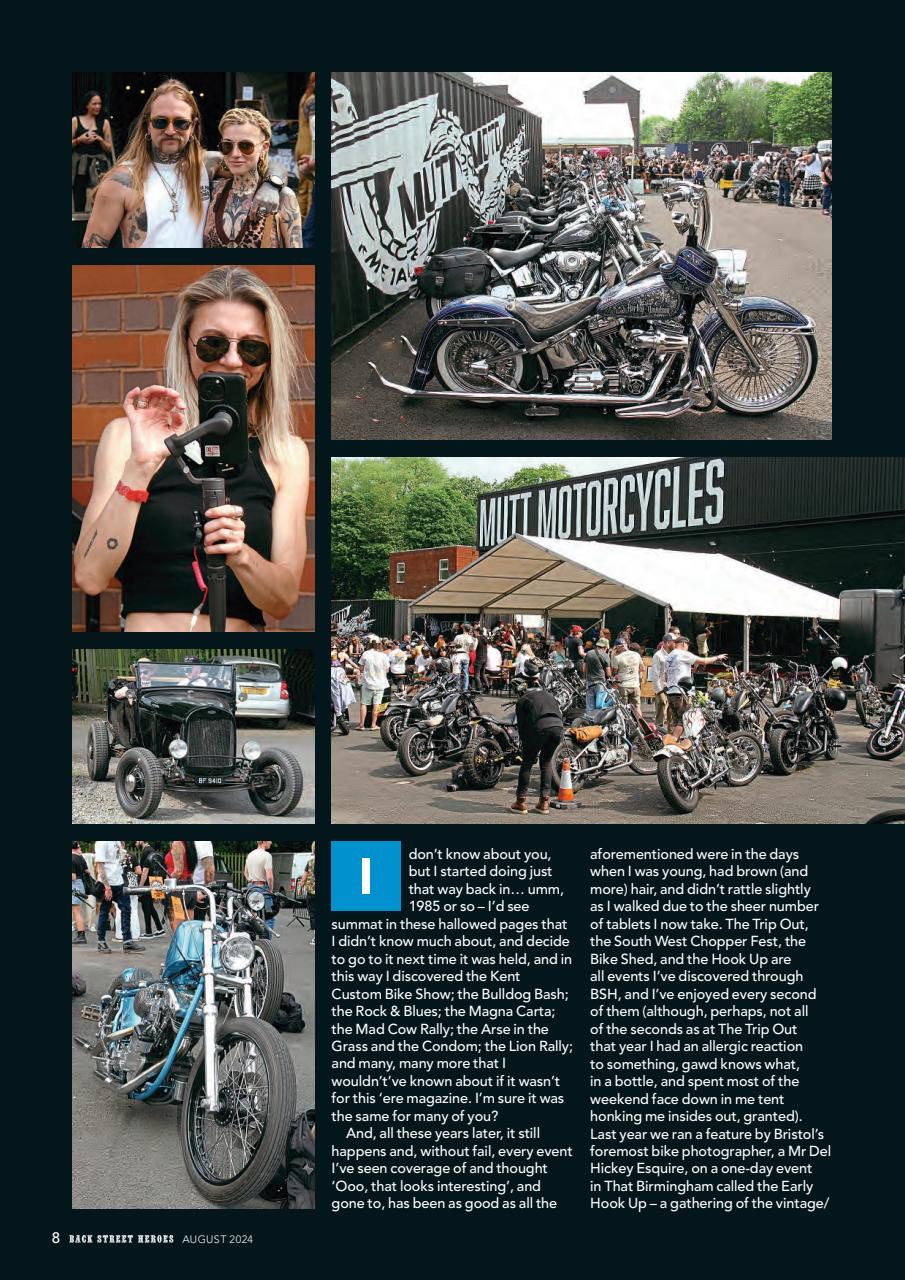 Back Street Heroes Magazine - August 2024 Back Issue