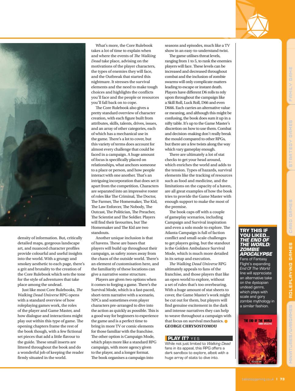 Tabletop Gaming Magazine Subscriptions and July 2024 [#92] Issue