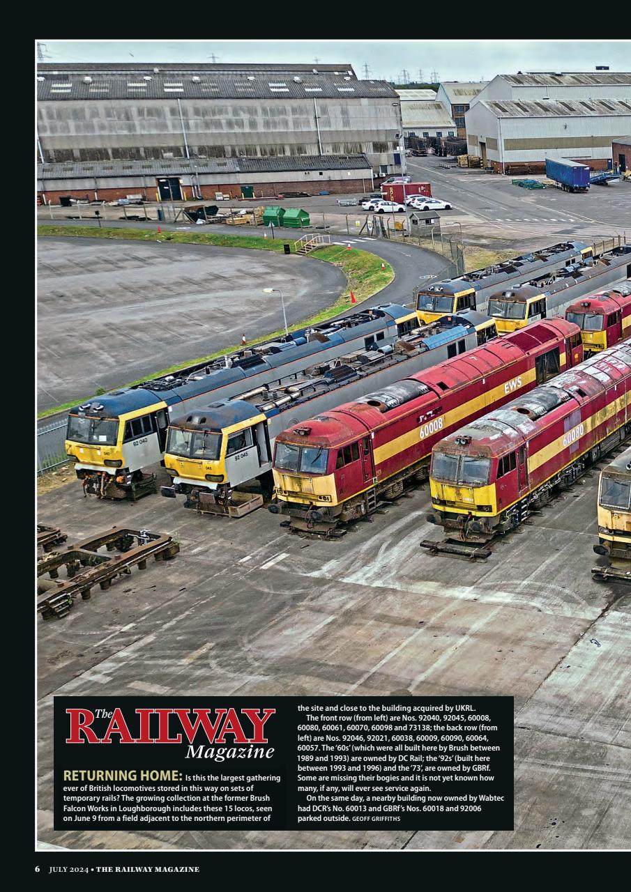 Railway Magazine Subscriptions and July 2024 Issue