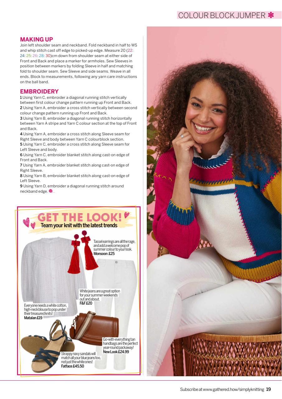 Simply Knitting Magazine Subscriptions and August 2024 Issue