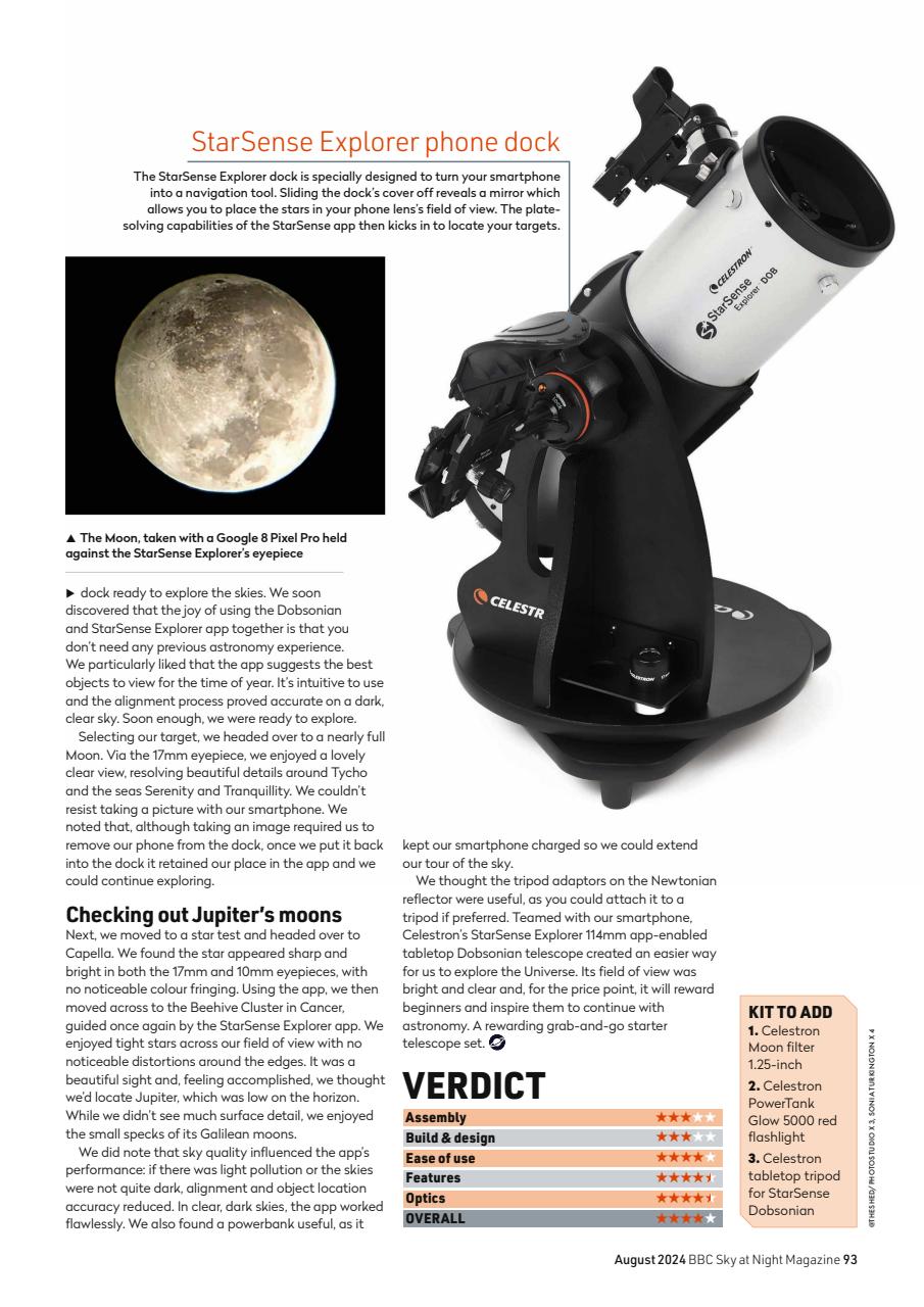 BBC Sky at Night Magazine - August 2024 Back Issue