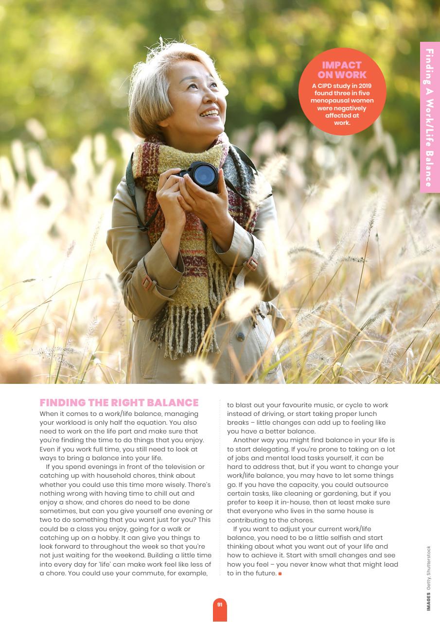 Lifestyle Bookazine - Life After Menopause First Edition Back Issue