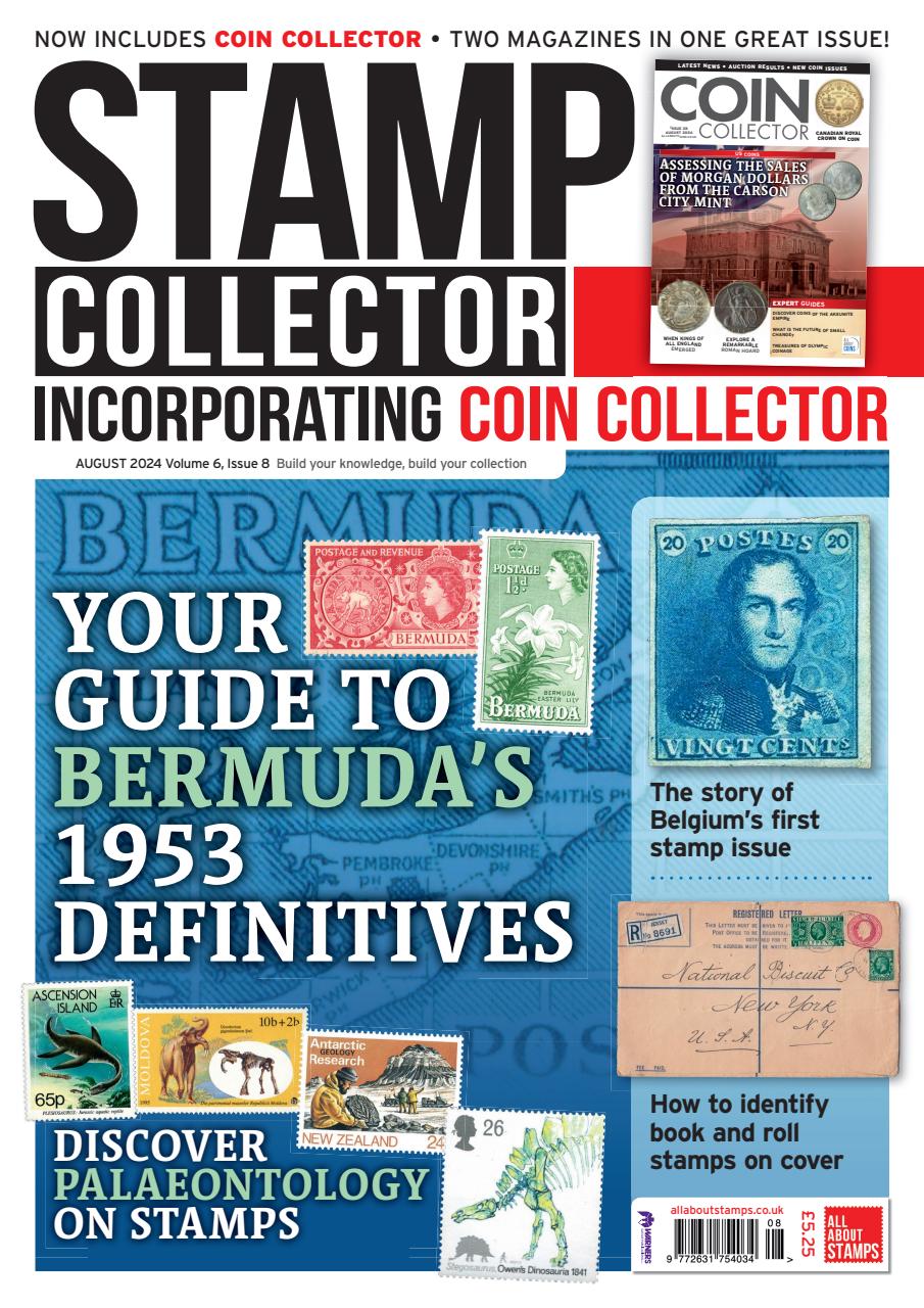 Stamp Collector Magazine Subscriptions and August 2024 Issue