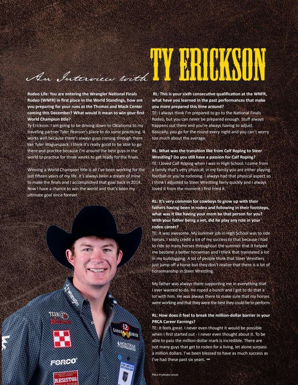 Rodeo Life Magazine - NFR 2019 Back Issue