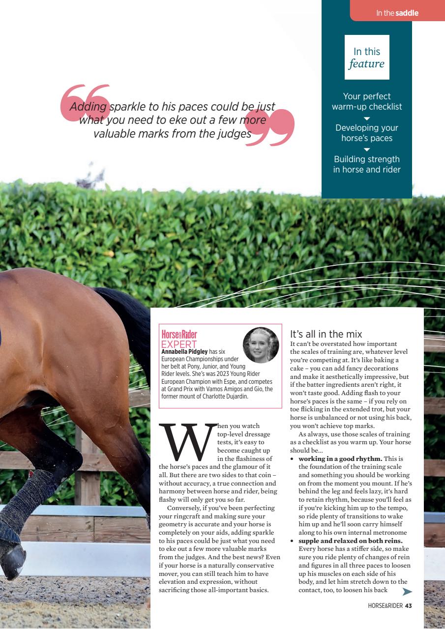 Horse&Rider Magazine - UK equestrian magazine for Horse and Rider ...