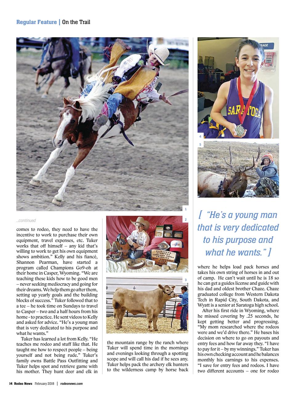 Rodeo Life Magazine - RN February 2018 Back Issue