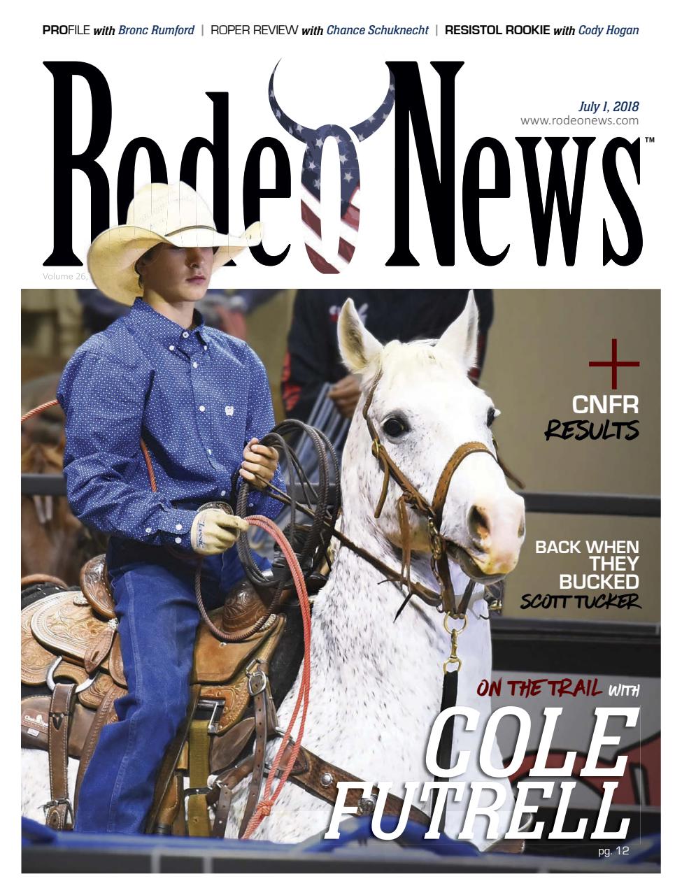 Rodeo Life Magazine - RN July 1st 2018 Vorige editie