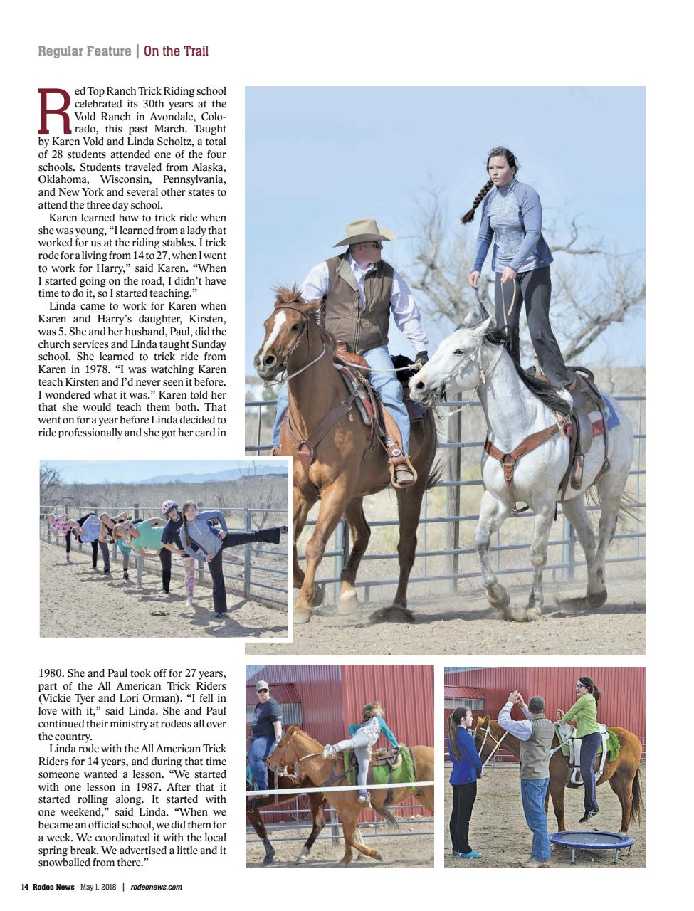 Rodeo Life Magazine - RN May 1st, 2018 Zurück Ausgabe